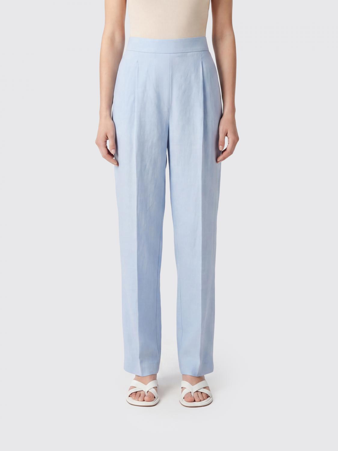 AGNONA Agnona Tailored Linen Trousers